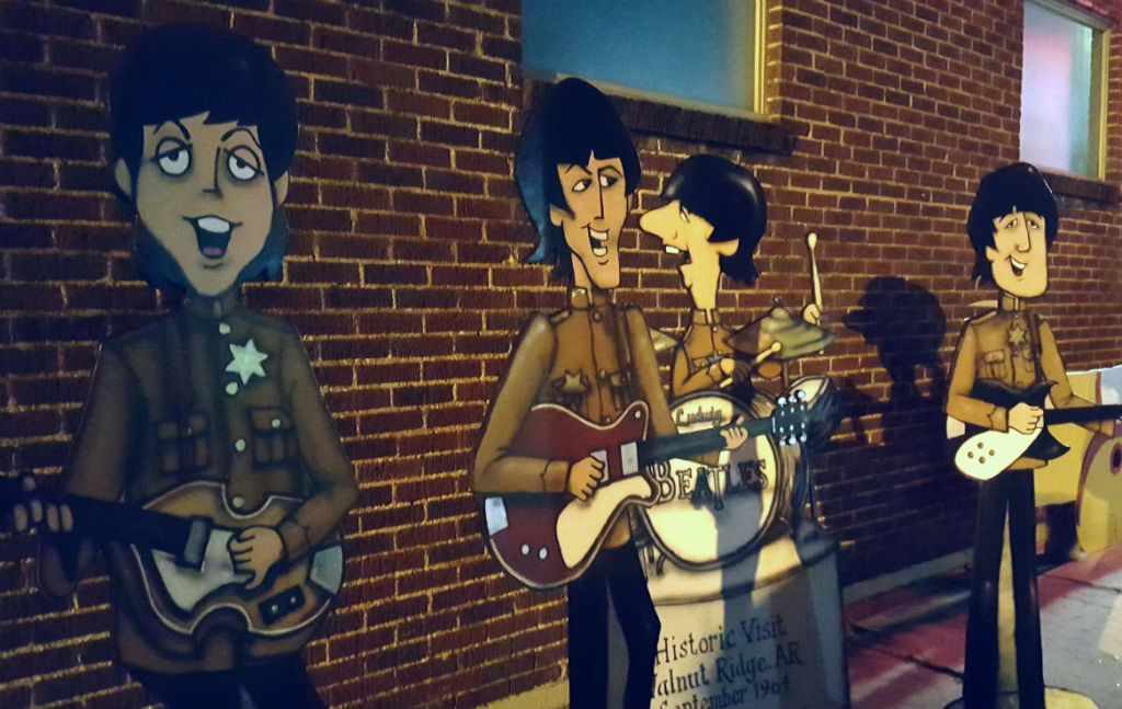 Our visit to the Beatles-themed town of Walnut Ridge, Arkansas ...
