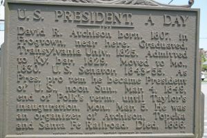 The man who was U.S. president for a day – KellyKazek.com
