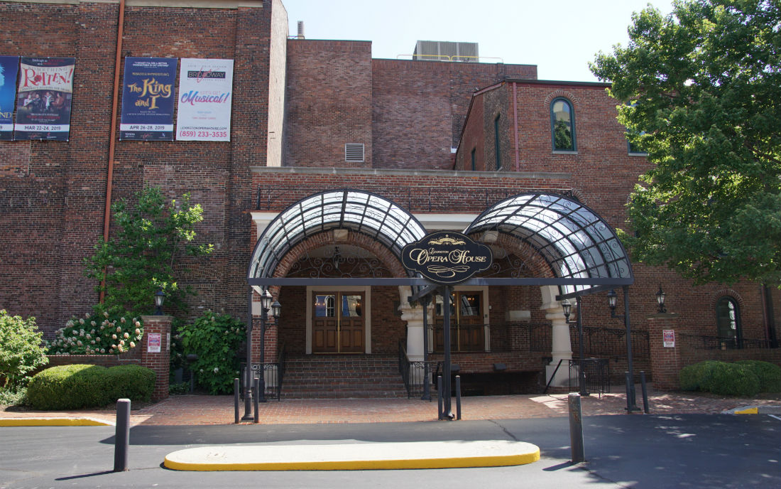 Very cool Lexington Opera House where Houdini, Al Jolson once performed ...