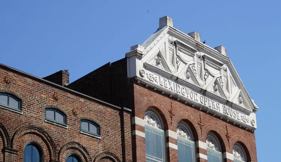 Very cool Lexington Opera House where Houdini, Al Jolson once performed ...