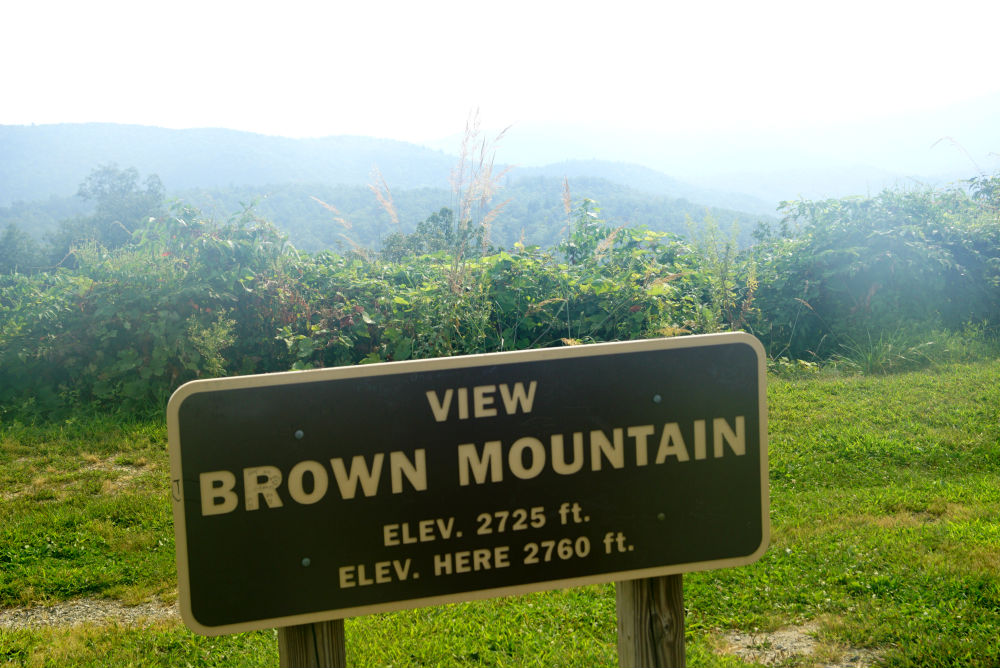 Our visit to the site of the mysterious Brown Mountain Lights ...