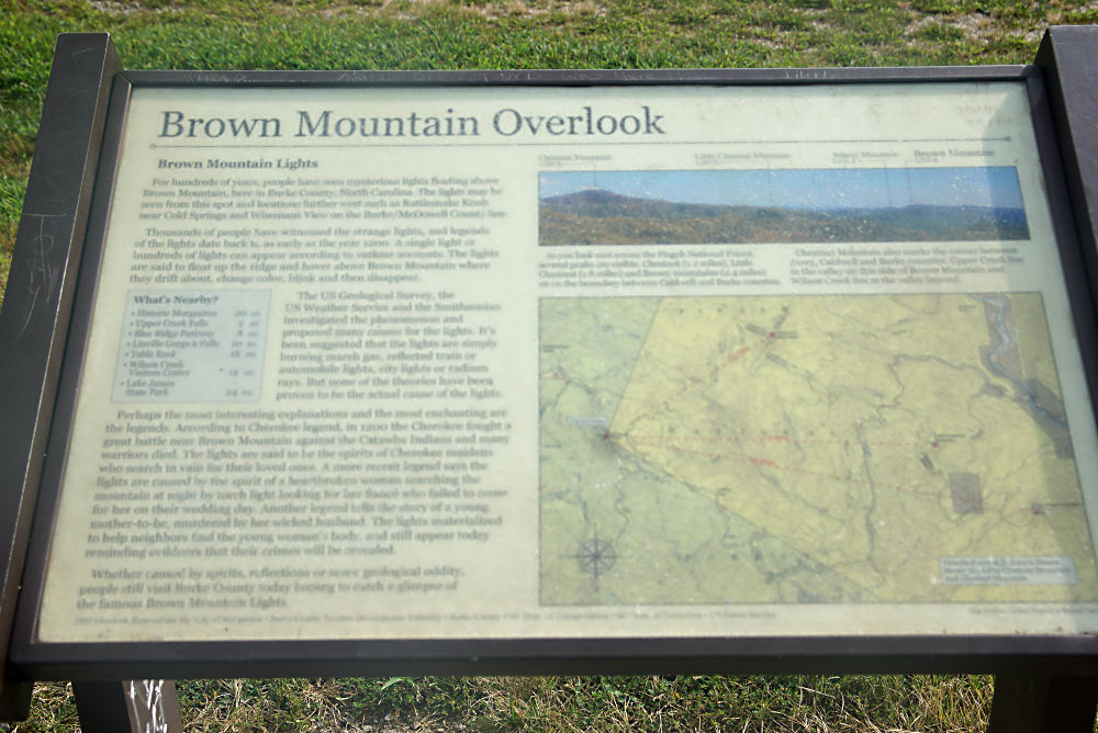 Our visit to the site of the mysterious Brown Mountain Lights ...