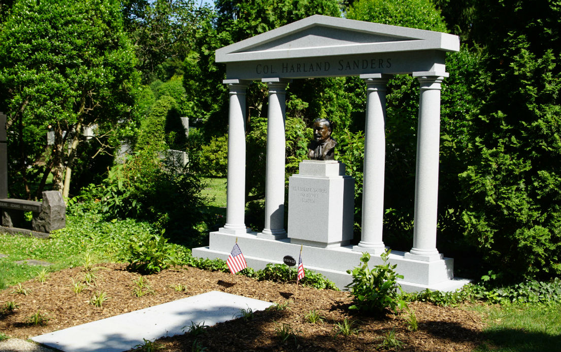 Col. Sanders, Ali, the Kentucky Giant and other interesting graves in ...