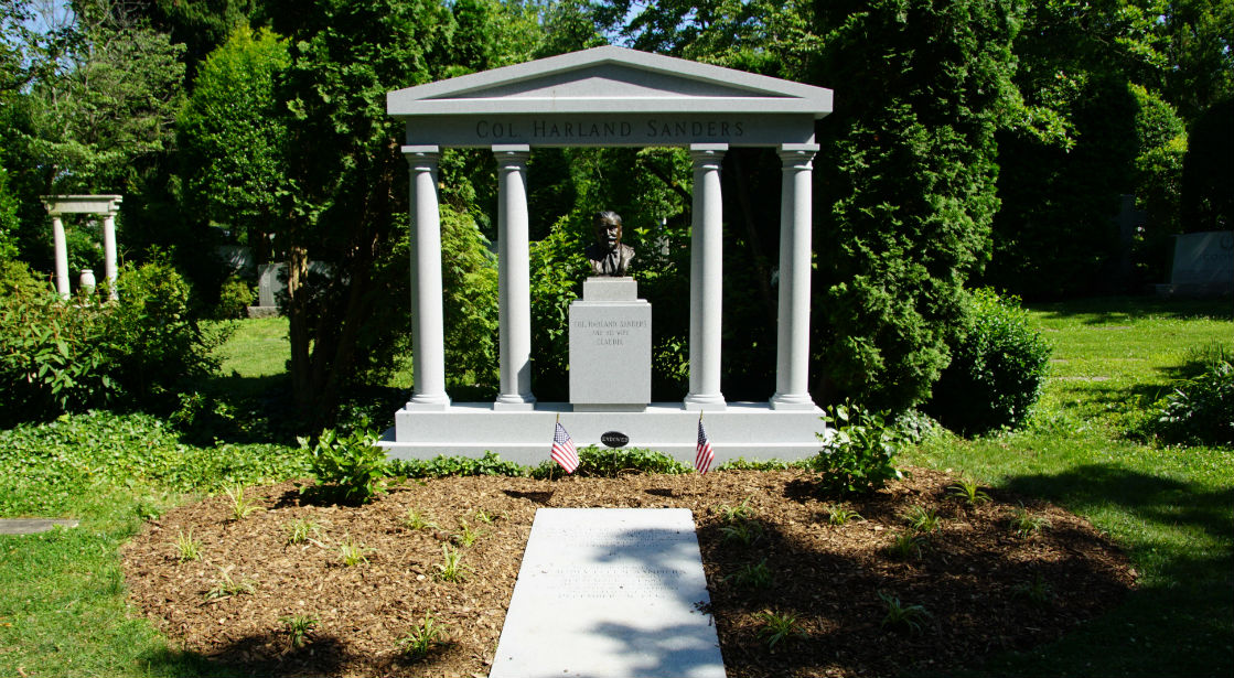 Col. Sanders, Ali, the Kentucky Giant and other interesting graves in ...