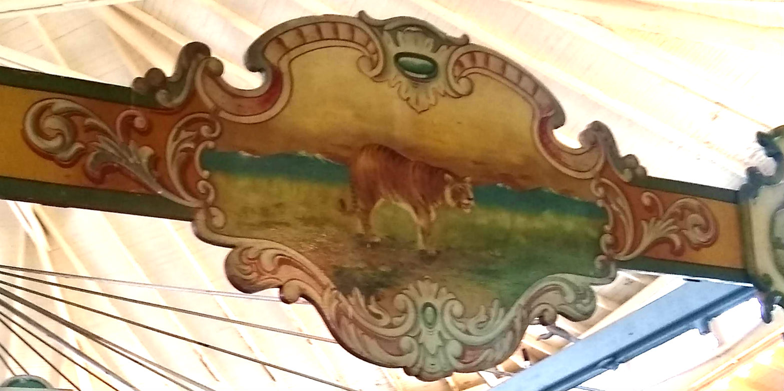 This gorgeous hand-carved carousel in Mississippi was built in 1895 ...